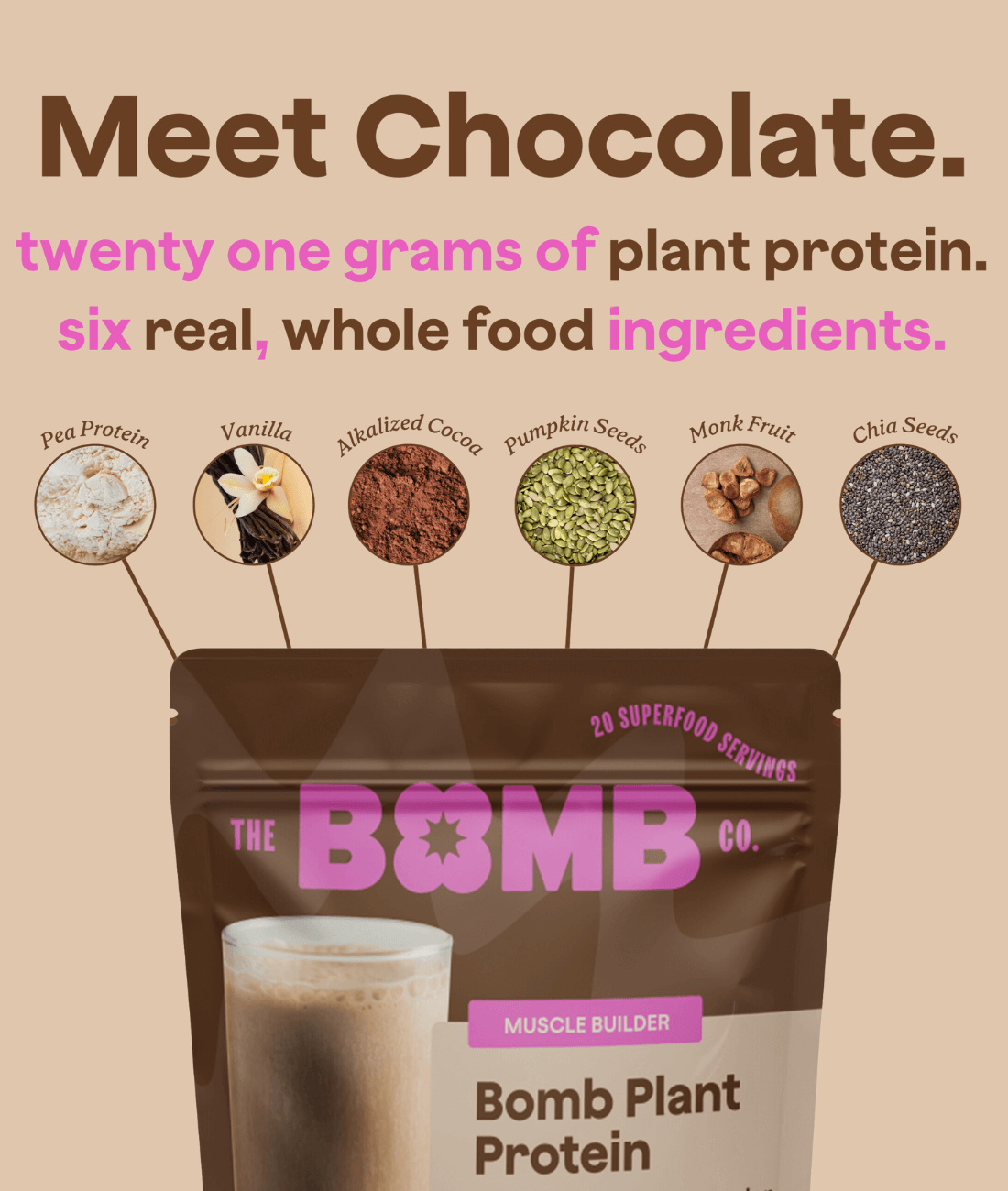 Vanilla Bomb Plant Protein – The Bomb Co