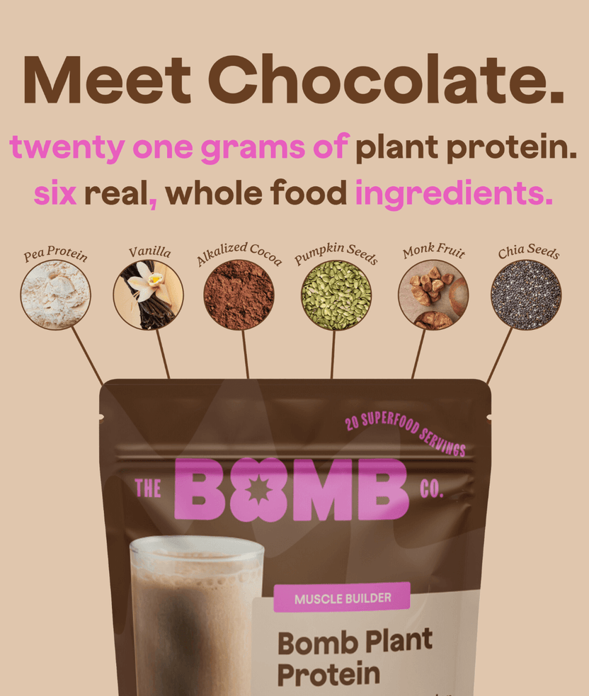 Vanilla Bomb Plant Protein – The Bomb Co